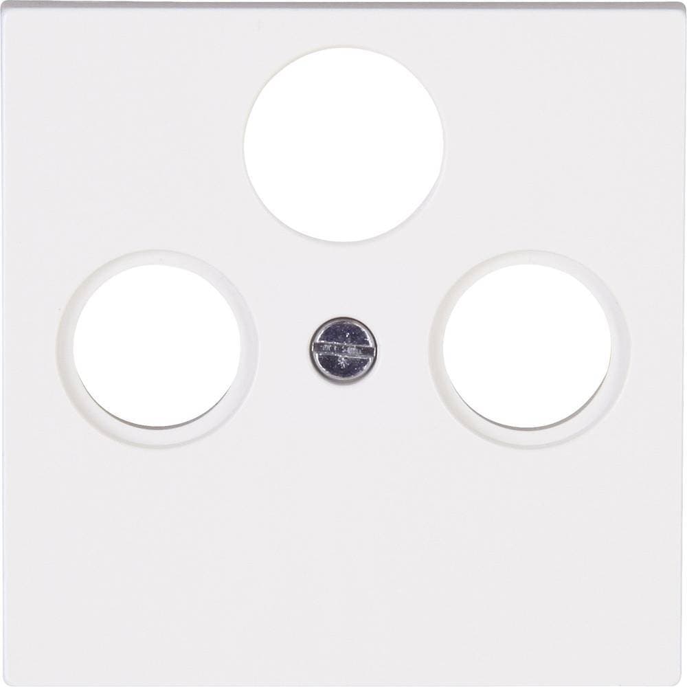 Kopp 1 st Vippa/centrumplatta Skydd HK 07 Renvit (RAL - Elgiganten - Elgiganten