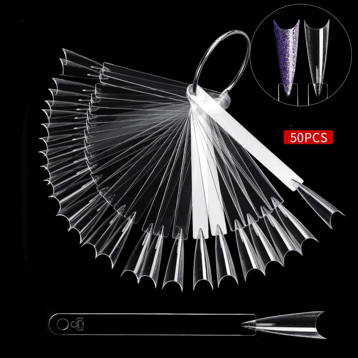 Visningstippar 50 styck Transparent - Elgiganten - Elgiganten