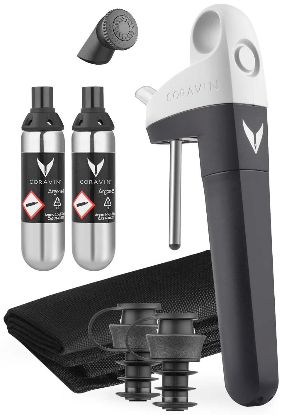 Coravin Pivot+ vinkonserveringssystem 60203213 (grå) - Elgiganten - Elgiganten