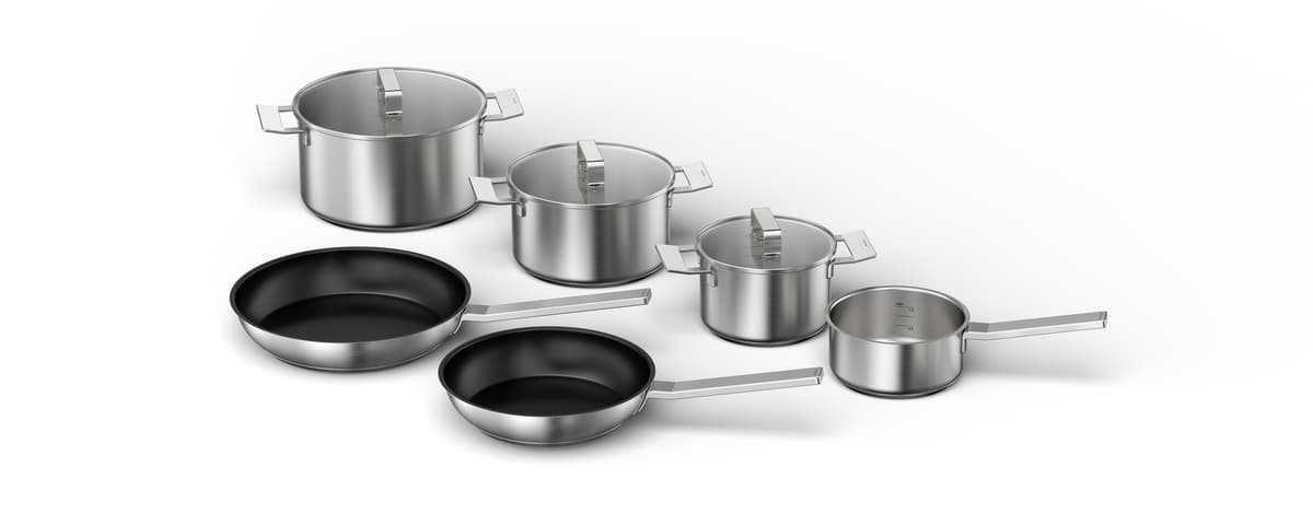 Bosch Kastrull & Stekpanna set Pro Induction 6 delar HEZ9SE060 ...
