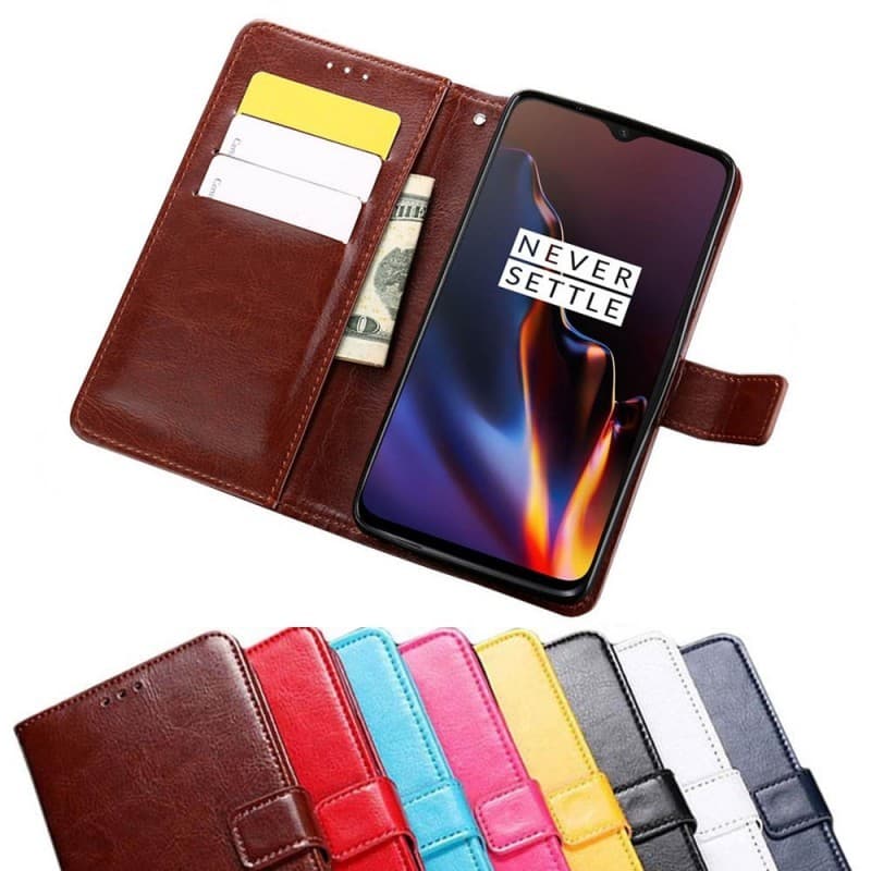 Mobilplånbok 3-kort OnePlus 6T (A6010) - Mörkblå - Elgiganten - Elgiganten