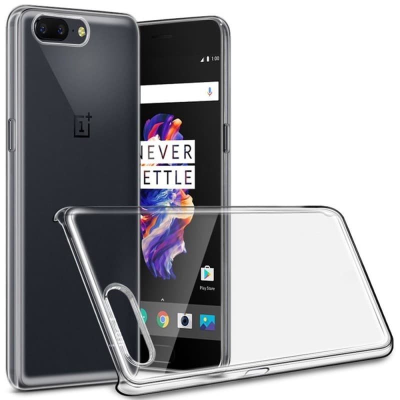 Clear Hard Case OnePlus 5 (A5000) - Elgiganten - Elgiganten