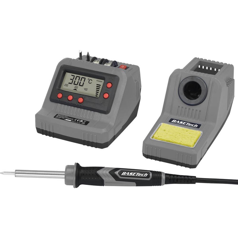 Basetech Lödstation set 60 W 200 - 450 °C inkl. - Elgiganten - Elgiganten