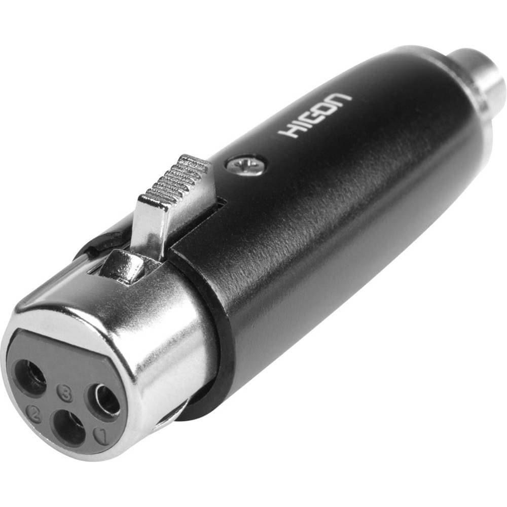 XLR-adapter XLR-honkontakt - RCA-hona Hicon HI-X3CI-FF - Elgiganten ...