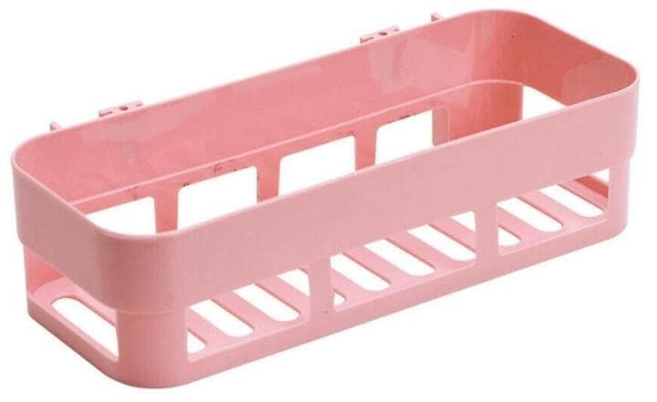 Lättmonterad Badrum/Dusch Hylla, Rosa - Elgiganten - Elgiganten