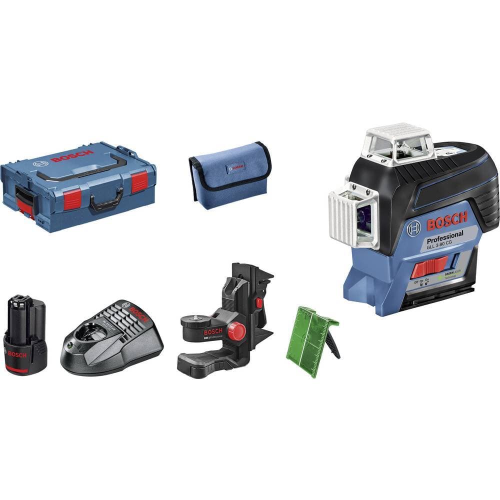 Bosch Professional GLL 3-80 CG Linjelaser - Elgiganten - Elgiganten