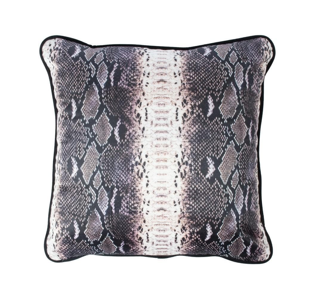 Kudde BLACK HOLLY 45x45cm, orm - Elgiganten - Elgiganten