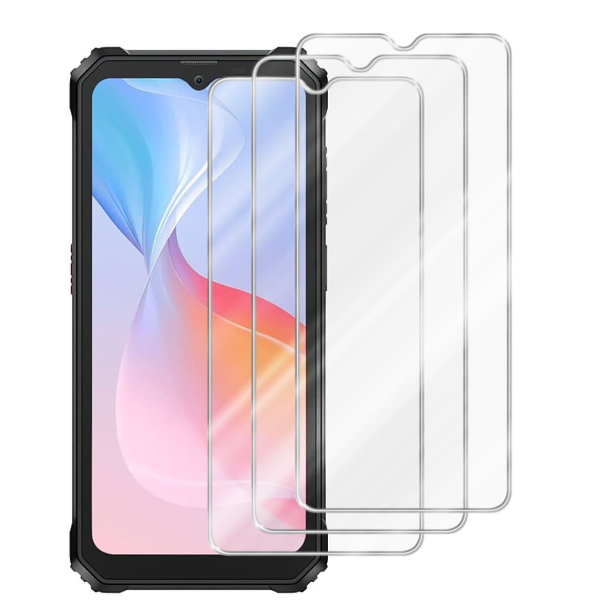 Blackview BV6200 Pro 3x Skyddsglas Skyddsfilm - Elgiganten - Elgiganten