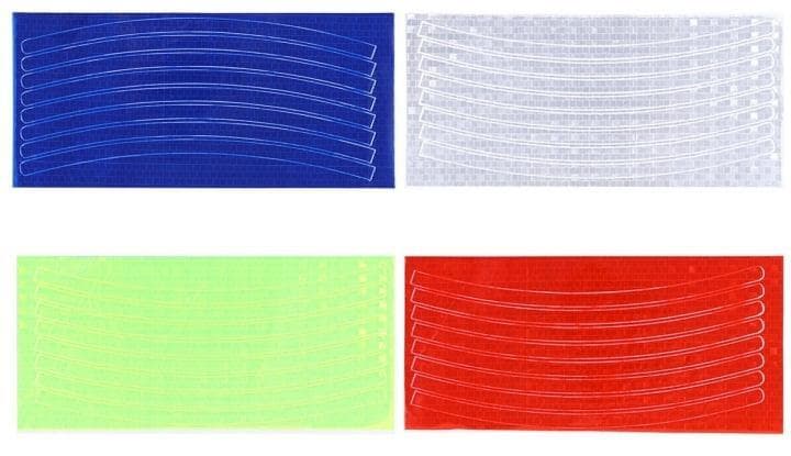 Självhäftande reflex-stripes till cykel, 5 ark - Elgiganten - Elgiganten