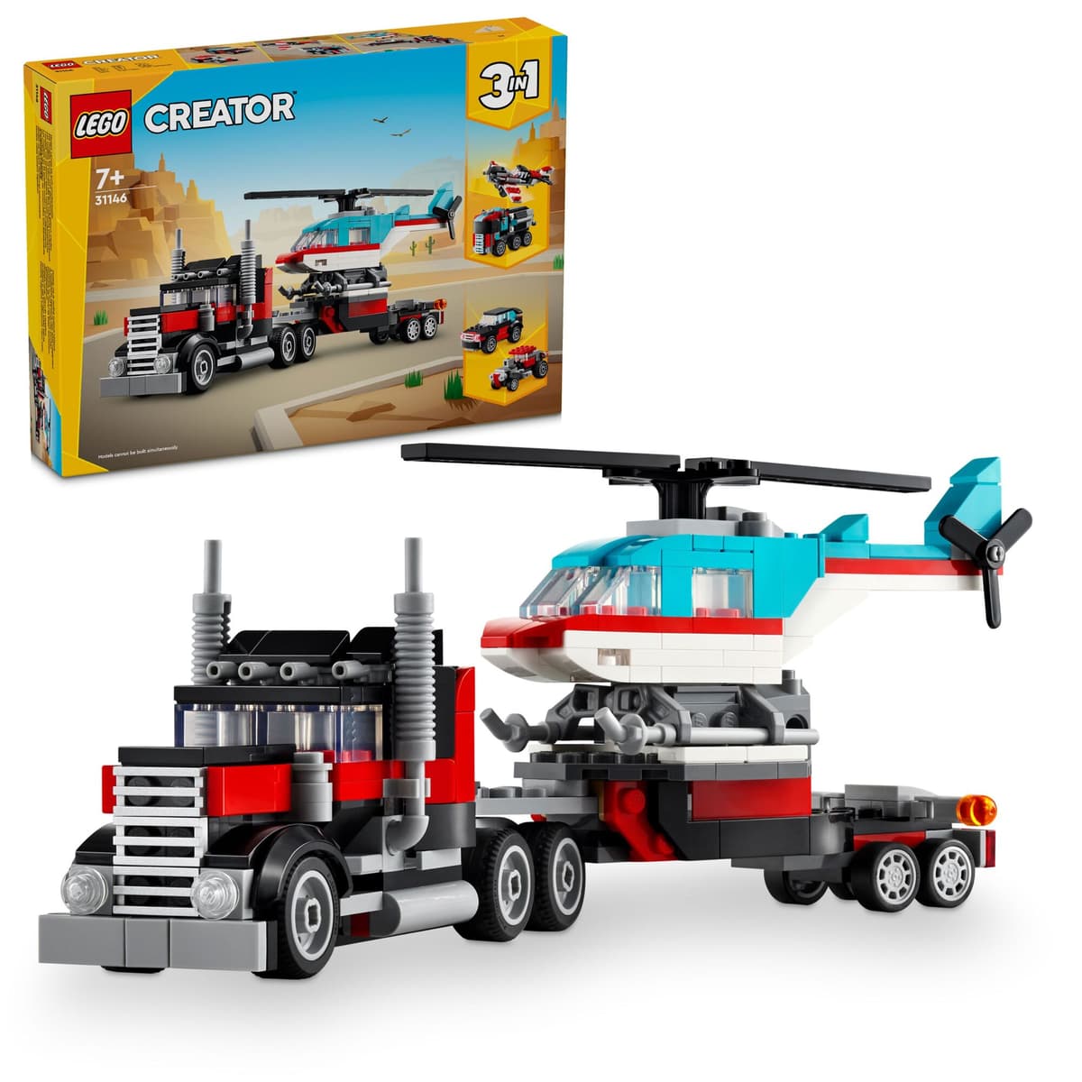 LEGO Creator Flakbil med helikopter 31146 - Elgiganten - Elgiganten
