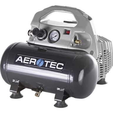 Aerotec Tryckluftskompressor Airliner Silent 6 l 8 bar - Elgiganten
