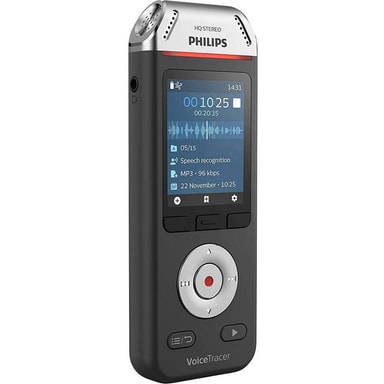 Philips DVT-2810 Digital Diktafon Inspelningstid (max.) - Elgiganten - Elgiganten