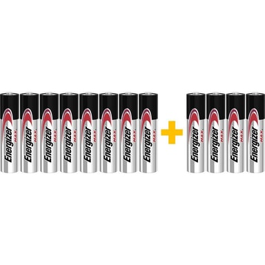 Batteri AAA (R03) Alkaliskt Energizer Max 1.5 V 12 st - Elgiganten