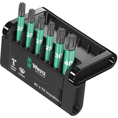 Wera Mini-Check Impaktor 2 05057693001 Bit-Set 6 delar - Elgiganten
