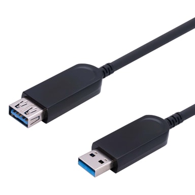 NÖRDIC 10m Aktiv AOC 10Gbps Fiber kabel USB 3.1 A hane till USB3.1 A ...