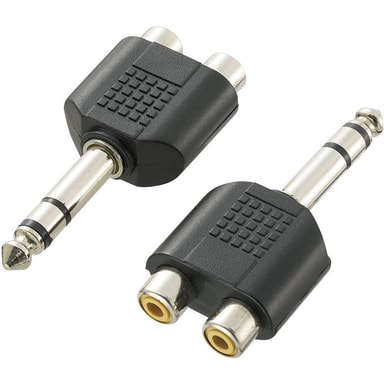 SpeaKa Professional Teleplugg / RCA Audio Y-adapter [1x - Elgiganten ...