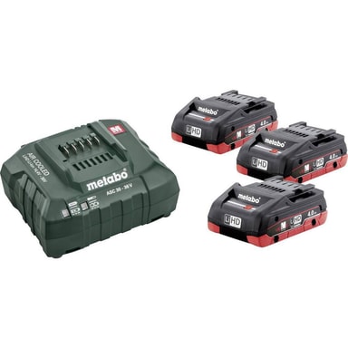 Metabo Basic-Set 3 x LiHD 4.0 Ah 685132000 - Elgiganten
