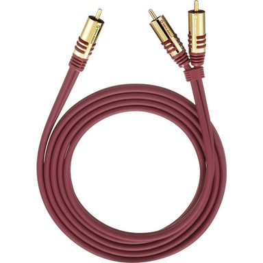 Oehlbach RCA Audio Y-kabel [2x RCA-hane - 1x RCA-hane] - Elgiganten