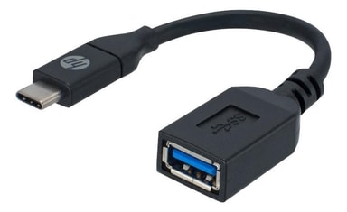 HP USB C v3.0 - A(F) Cable 10cm - Elgiganten