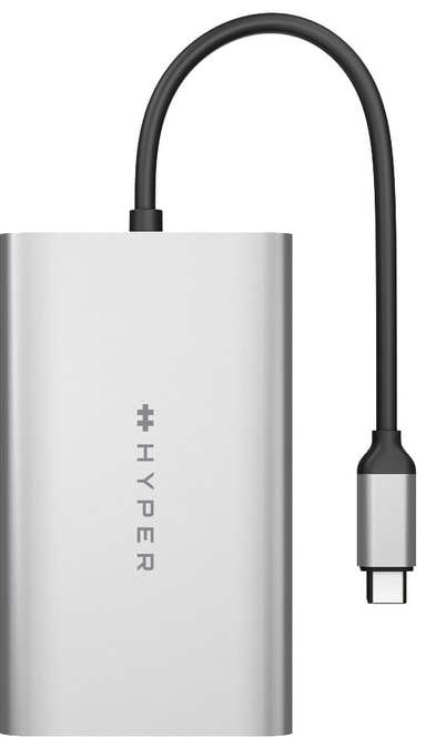 Hyper HyperDrive dubbel HDMI USB-adapter - Elgiganten - Elgiganten