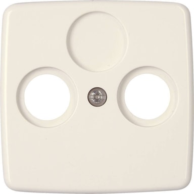 Kopp Vippa/centrumplatta TV/Radio RIVO Renvit (RAL - Elgiganten - Elgiganten