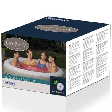 Bestway Lay-Z-Spa Poolbelysning, LED, 7 färger - Elgiganten