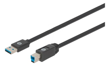 HP USB A to USB B Cable - 1.0m - Elgiganten