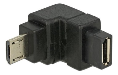 DeLOCK USB Typ Micro-B hane till Micro -B hona adapter,nedåt ...