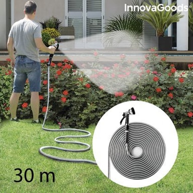 Okrossbar vattenslang i metall innovagoods (30 m) - Elgiganten