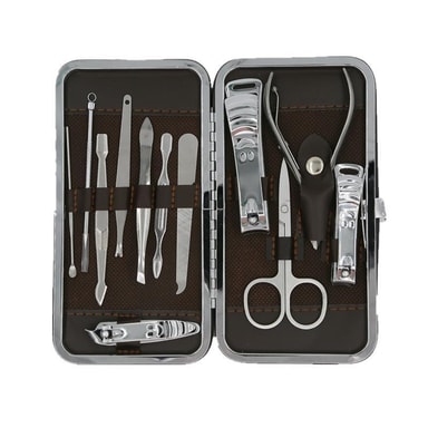 Kit för manikyr, pedikyr och ansiktsvård 13 delar - Elgiganten - Elgiganten