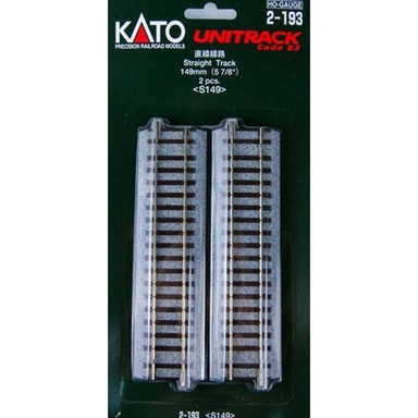 2-193 H0 Kato Unitrack Rakt spår 149 mm - Elgiganten