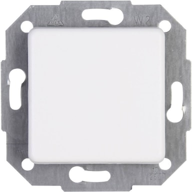 Kopp Insats Tryckknapp Europa Arktisvit, Matt 614313060 - Elgiganten - Elgiganten