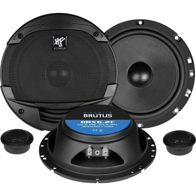 Hifonics BRX-6.2C 2-vägs koaxialhögtalare 200 W - Elgiganten - Elgiganten