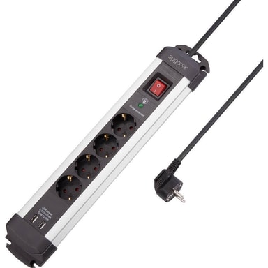 Sygonix SY-4755592 Grenuttag med överspänningsskydd - Elgiganten ...