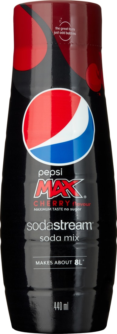 Sodastream Pepsi MAX Cherry smak 1924211770 - Elgiganten