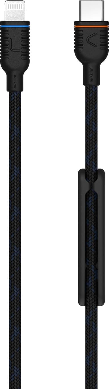 Unisynk USB-C till Lightning kabel 2.0 m (svart) - Elgiganten Unisynk USB-C till Lightning kabel 2.0 m (svart) - Elgiganten