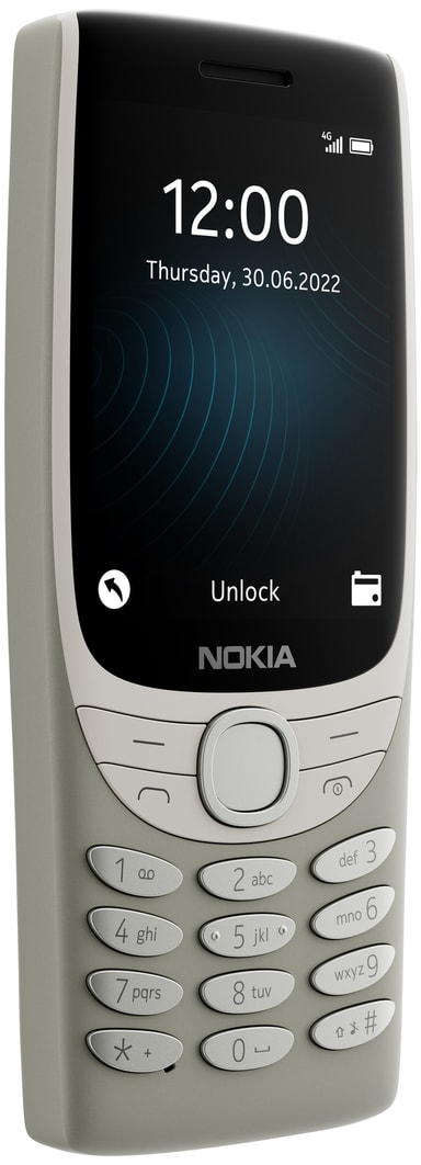 Nokia 8210 4G mobiltelefon (sand) - Elgiganten