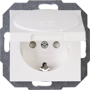 Kopp 1 st Insats Kontaktskydd ATHENIS Renvit (RAL 9010) - Elgiganten