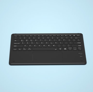 Mini trådlöst Bluetooth-tangentbord med pekyta - Elgiganten