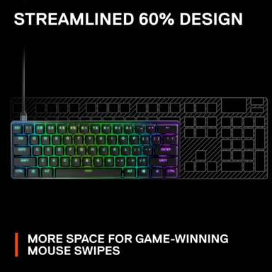 SteelSeries Apex 9 Mini tangentbord för gaming - Elgiganten - Elgiganten