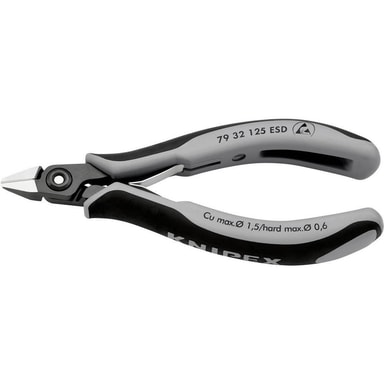 ESD Sidoskärare med facett 125 mm Knipex 79 32 125 ESD - Elgiganten