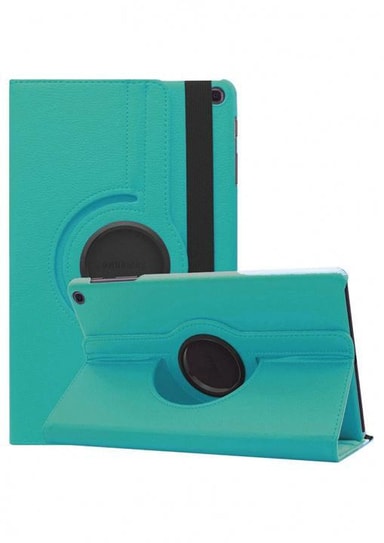 Fodral för Samsung S6 Lite P610, Roterbar 360°, Turkos - Elgiganten ...