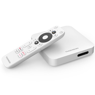 Android 4K TV-box Chromecast Vit - Elgiganten