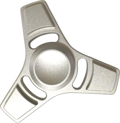 Fidget Spinner Star - Silver - Aluminium - Elgiganten