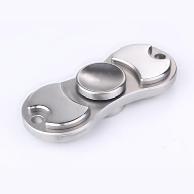 Fidget Spinner - Silver - Aluminium - Elgiganten