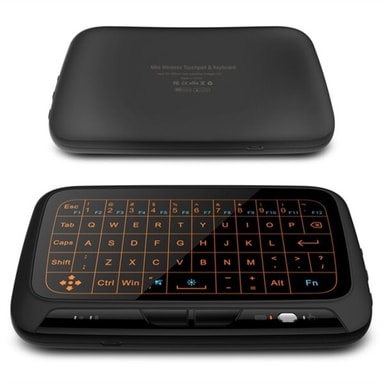 Trådlöst Mini Tangentbord med Full Touchpad & Justerbar belysning ...
