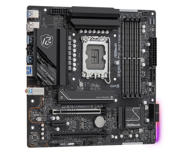 Asrock Z690M PG Riptide/D5 Intel Z690 LGA 1700 micro ATX - Elgiganten