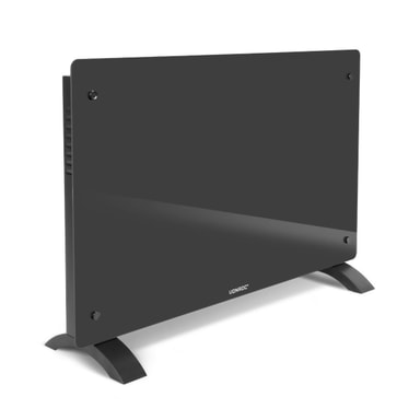 VONROC Lyxigt konvektorelement med glaspanel – 2000W – Grå | Wifi ...