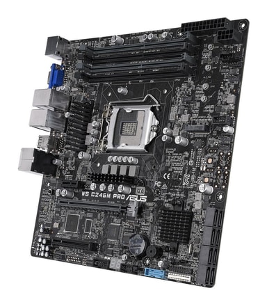 ASUS WS C246M PRO Intel C246 LGA 1151 (uttag H4) micro ATX - Elgiganten