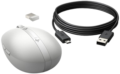 HP Spectre 700 rechargeable wireless mouse (silver) - Elgiganten